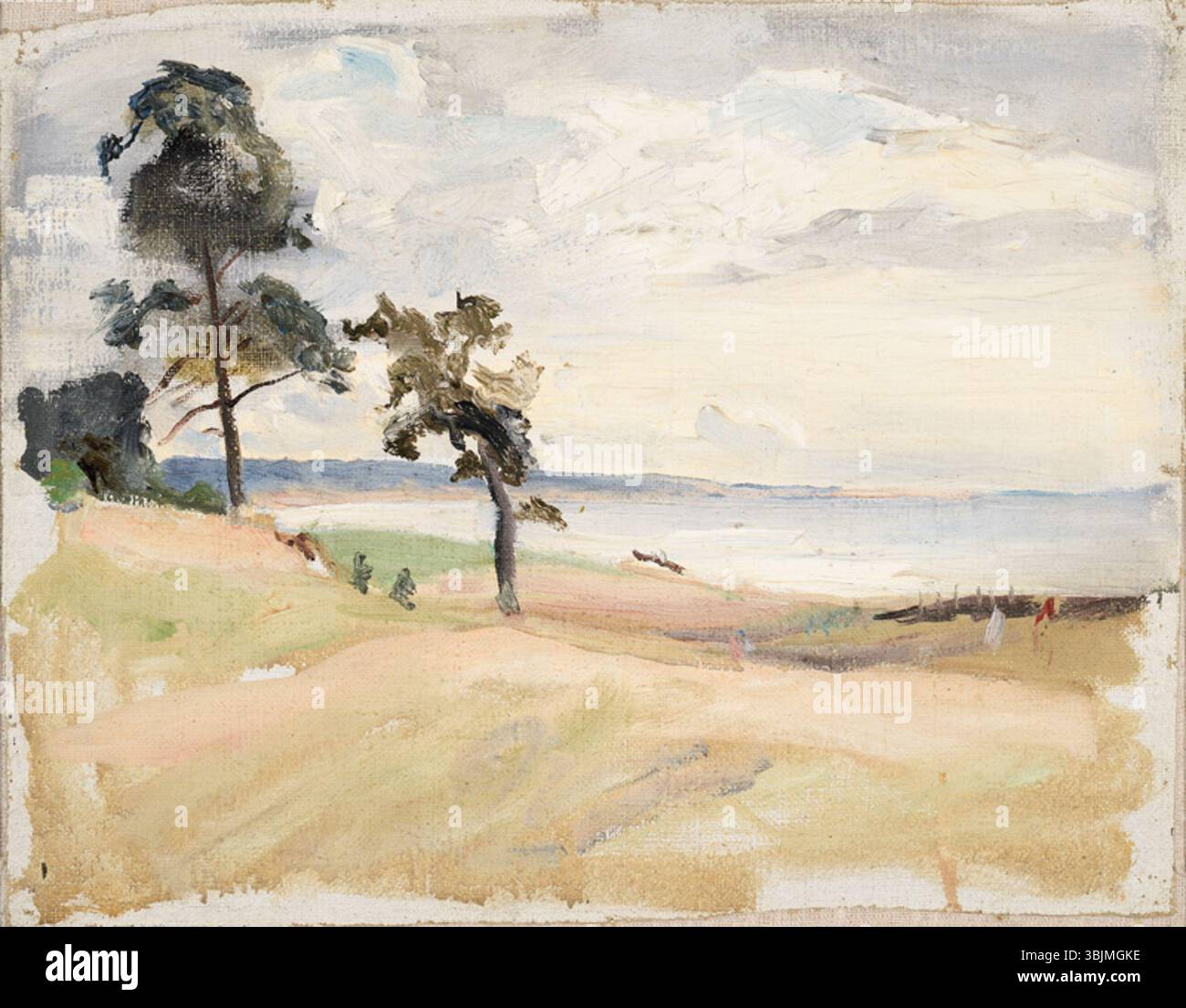 'Rannavaade' (Seaside View) is an 1895 oil on canvas painting by Paul ...