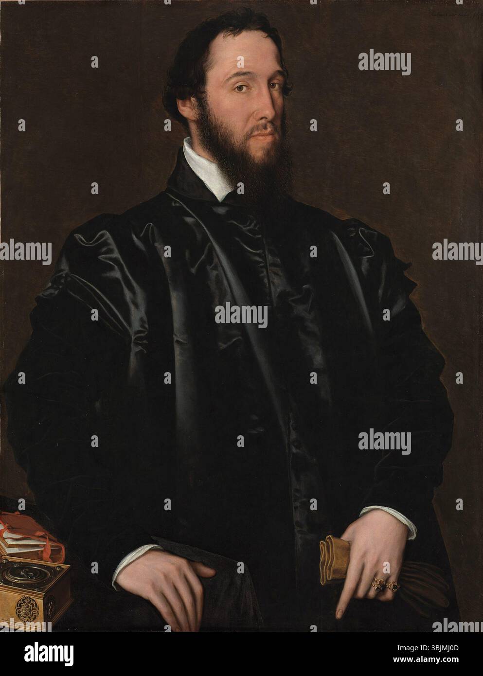 Anthonis Mor’s *Portrait of Antoine Perrenot de Granvelle* (1550) is a ...