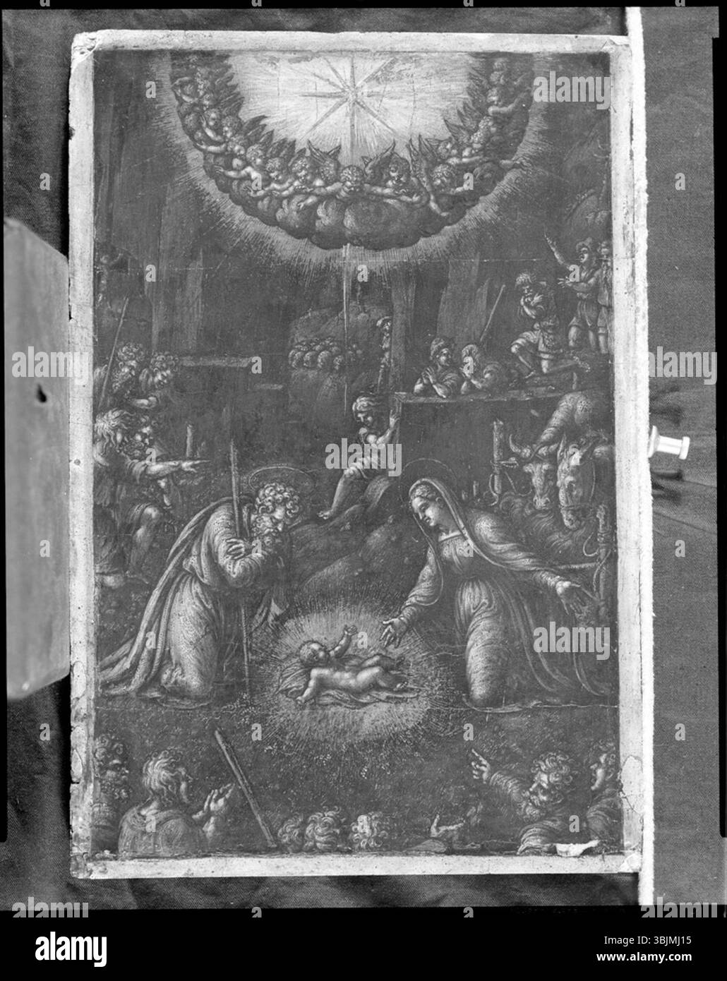 'Nativity' by Girolamo da Treviso the Younger, painted between 1524 and ...