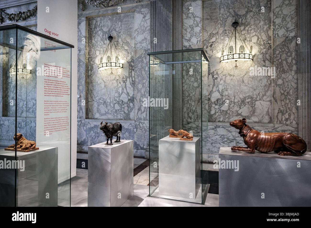 AMSTERDAM - Sculptures by 17th century sculptor Artus Quellinus in the ...