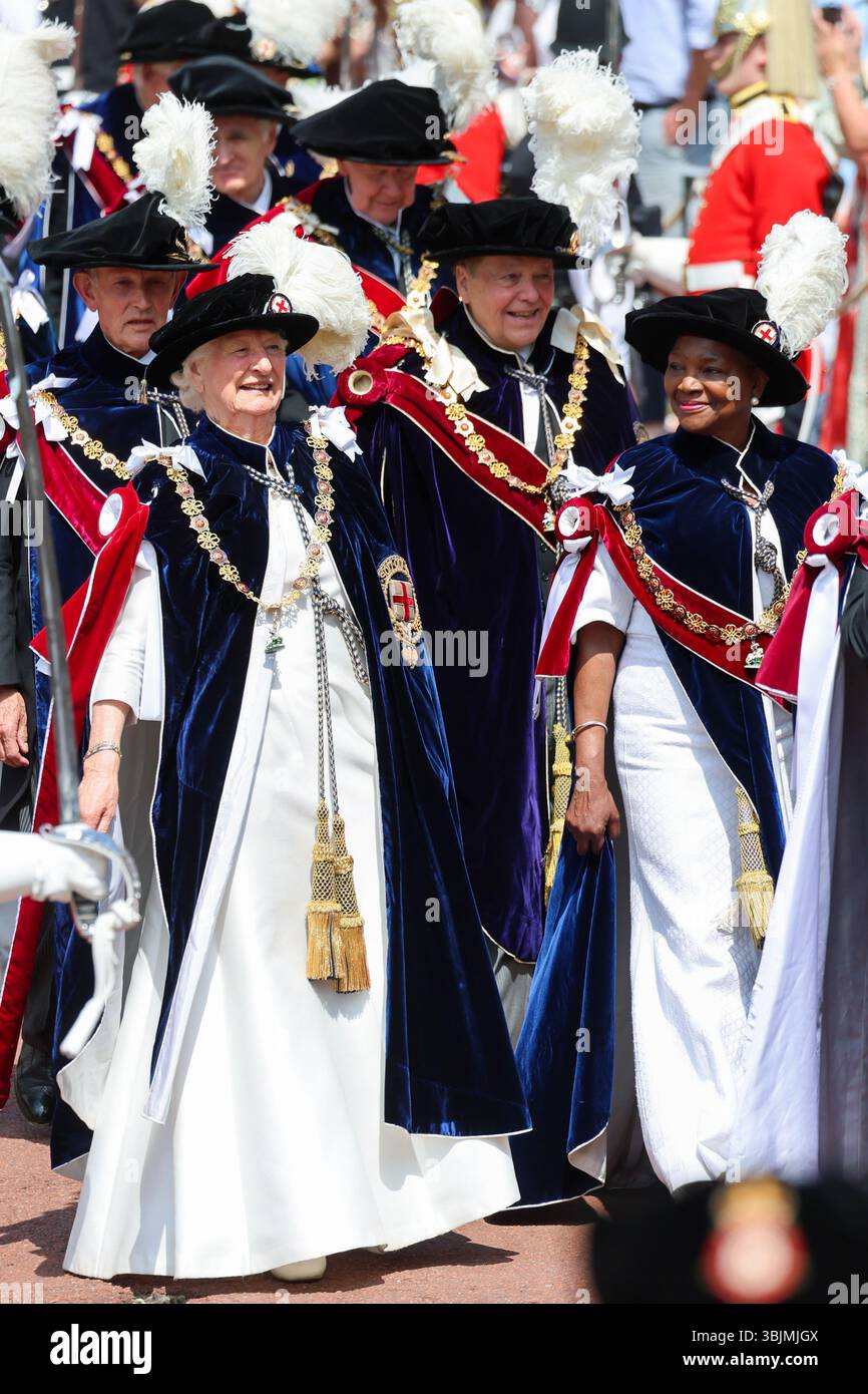 (left to right) Viscount Brookeborough, Alan Brooke, Mary Peters and ...