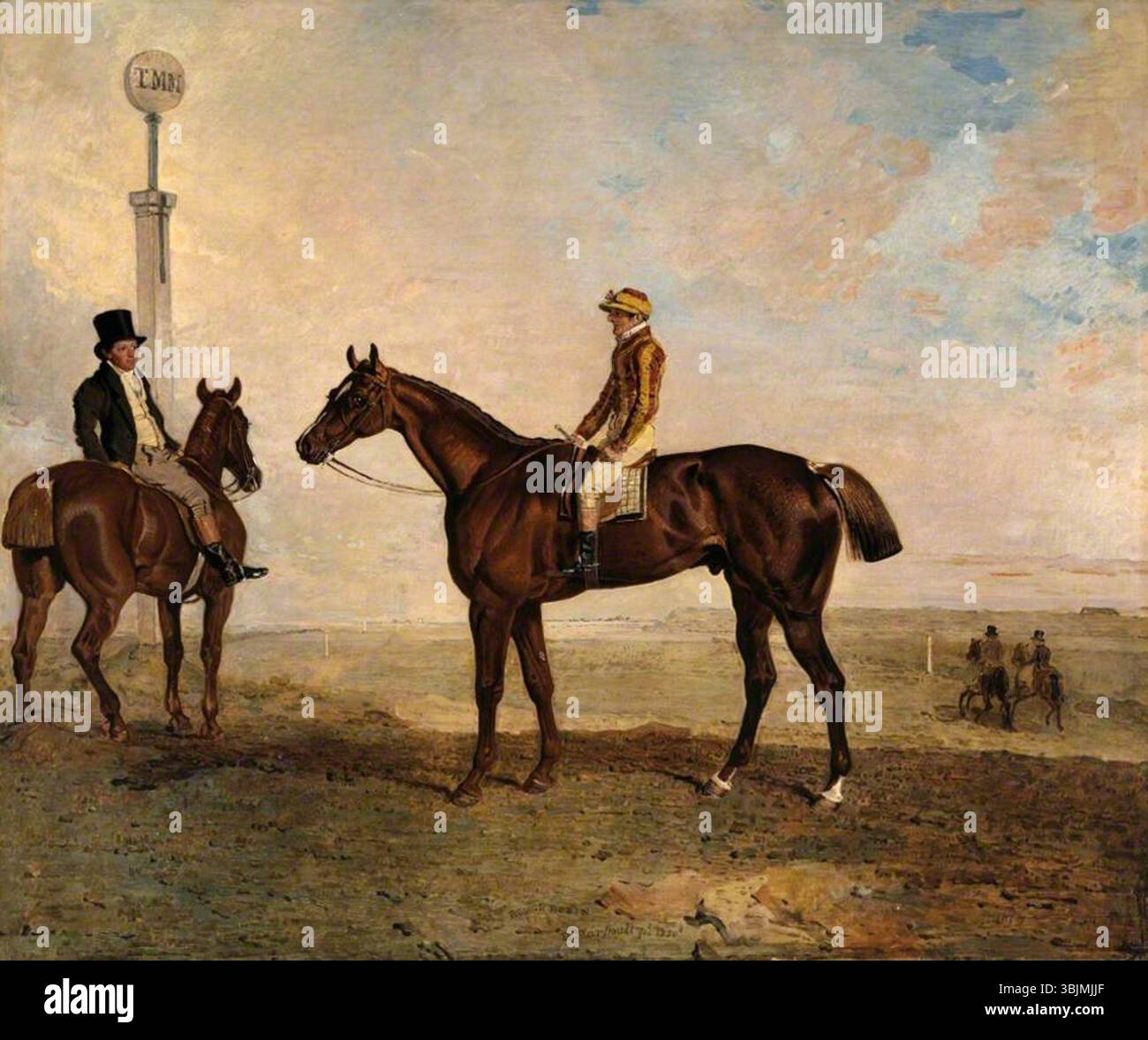 Marshall, Benjamin; The Duke of Richmond's 'Rough Robin' with the ...