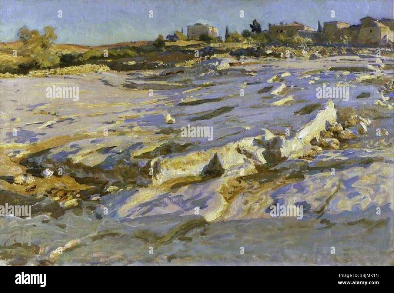 Sargent, John Singer; Near the Mount of Olives, Jerusalem; The ...