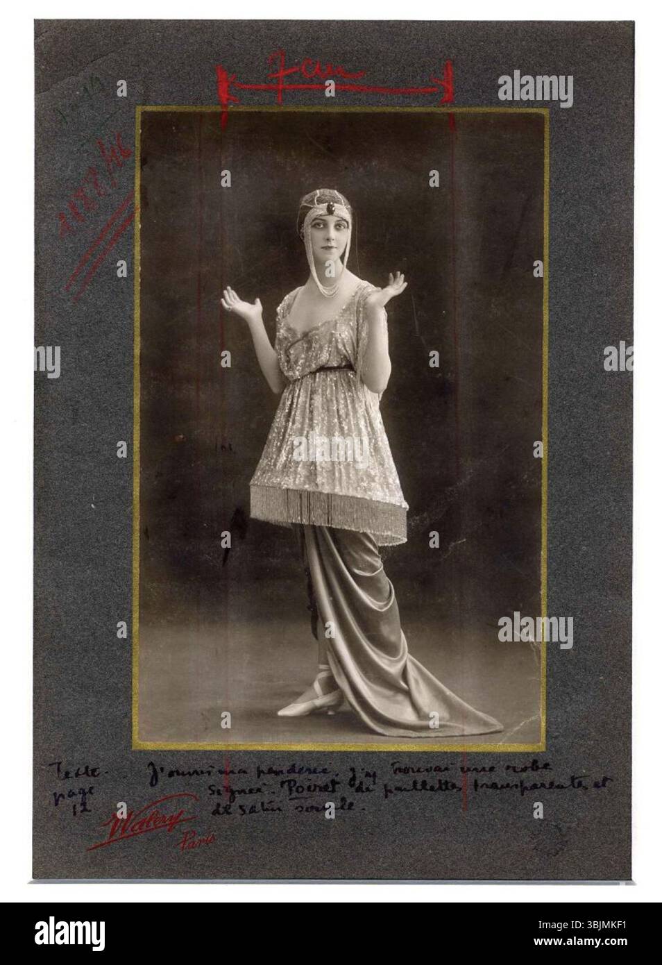This photograph by Lucien Waléry from 1924 shows Musidora wearing a ...