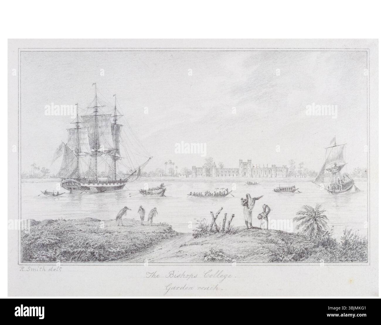 This illustration, created between 1828 and 1833 by Captain Robert ...