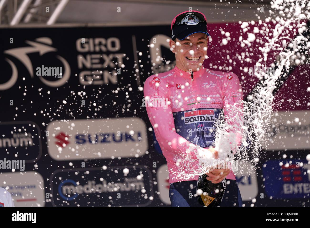 Cantu, Italia. 16th June, 2025. VERVENNE Jonathan ( SOUDAL QUICK-STEP ...