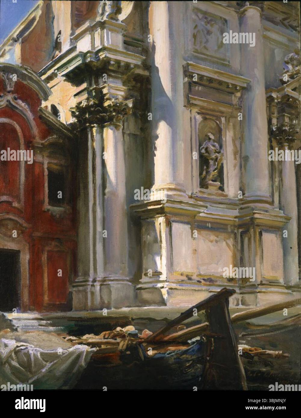 John Singer Sargent painted the 'Corner of the Church of San Stae ...
