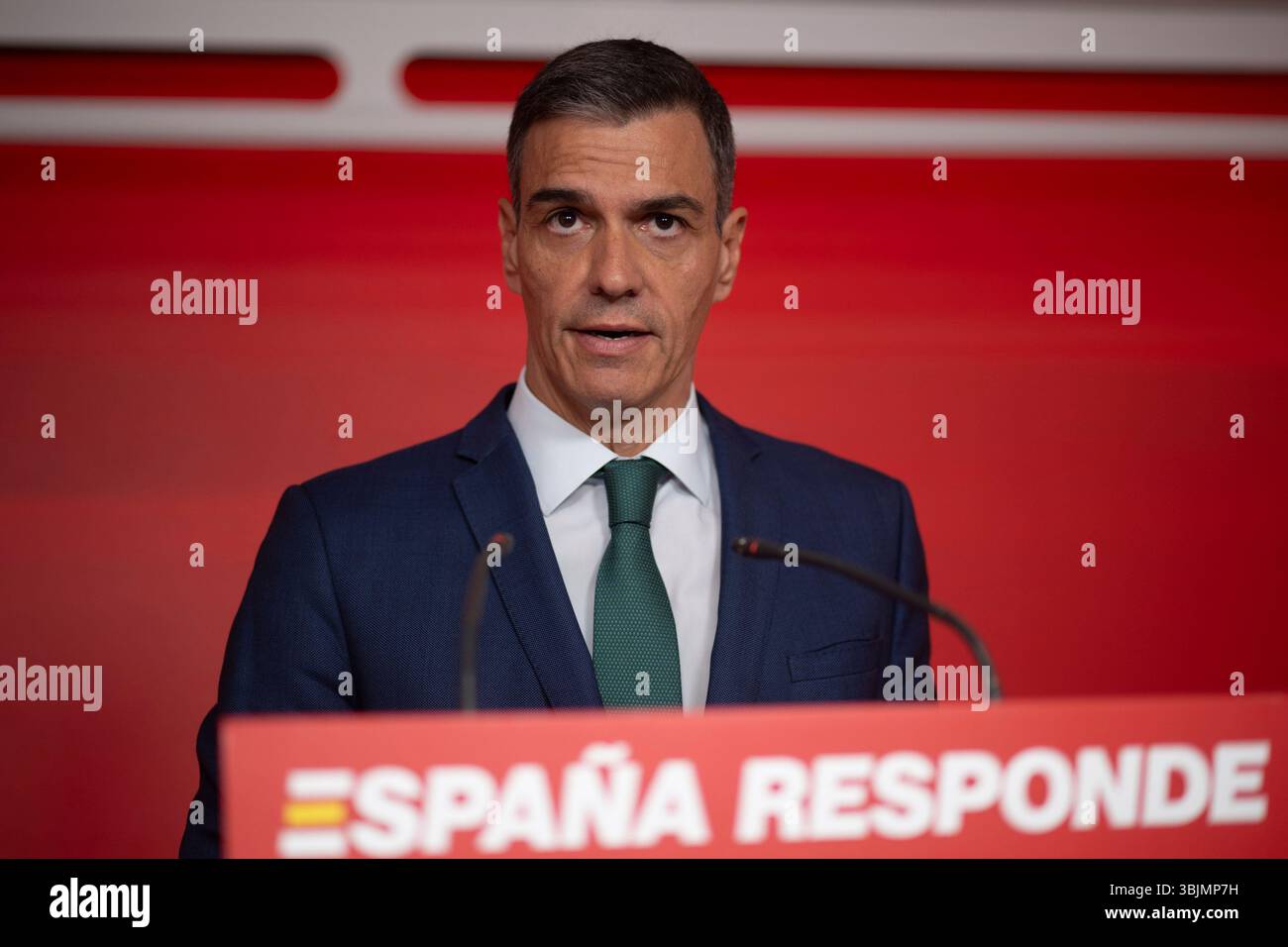The Secretary General of the PSOE and President of the Government ...
