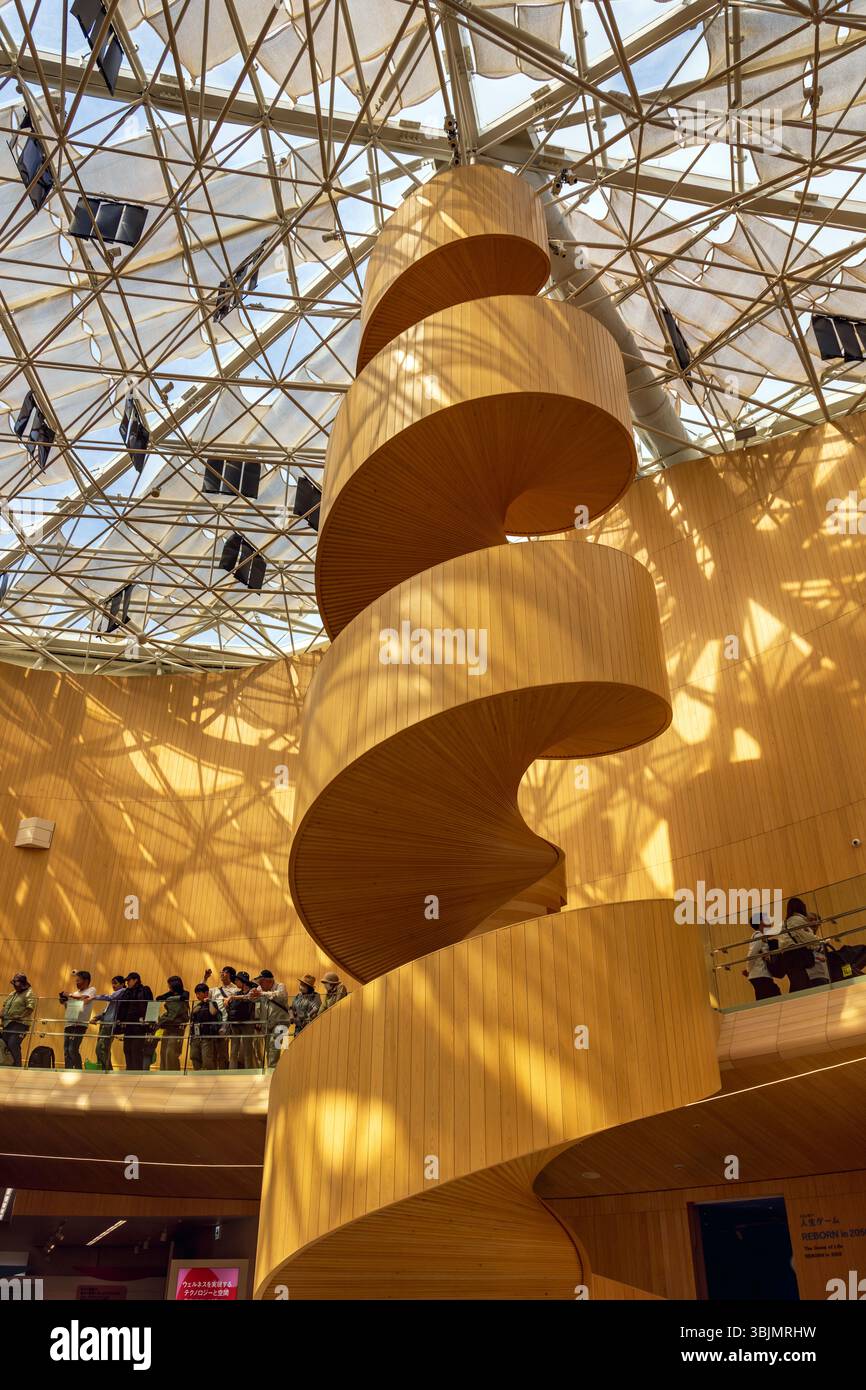 Inside the Osaka Healthcare Pavilion, Osaka Expo 2025, Japan Stock ...