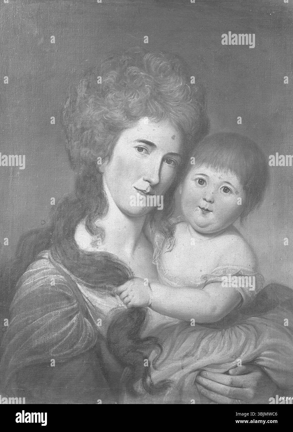 1789 oil painting by Charles Willson Peale of Peggy Oswald Chew and her ...
