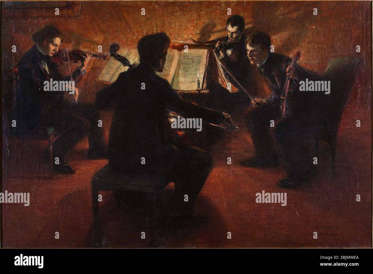 Richard Winternitz’s *Das Streichquartett* (The String Quartet) from ...