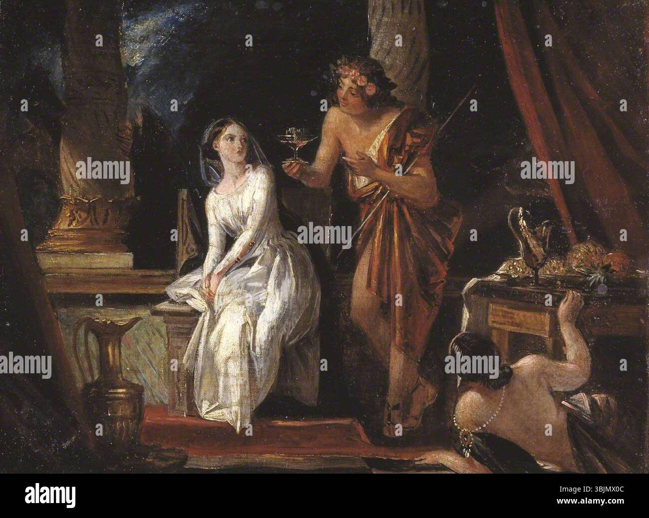 Leslie, Charles Robert; A Scene from Milton's 'Comus'; Tate; http://www ...