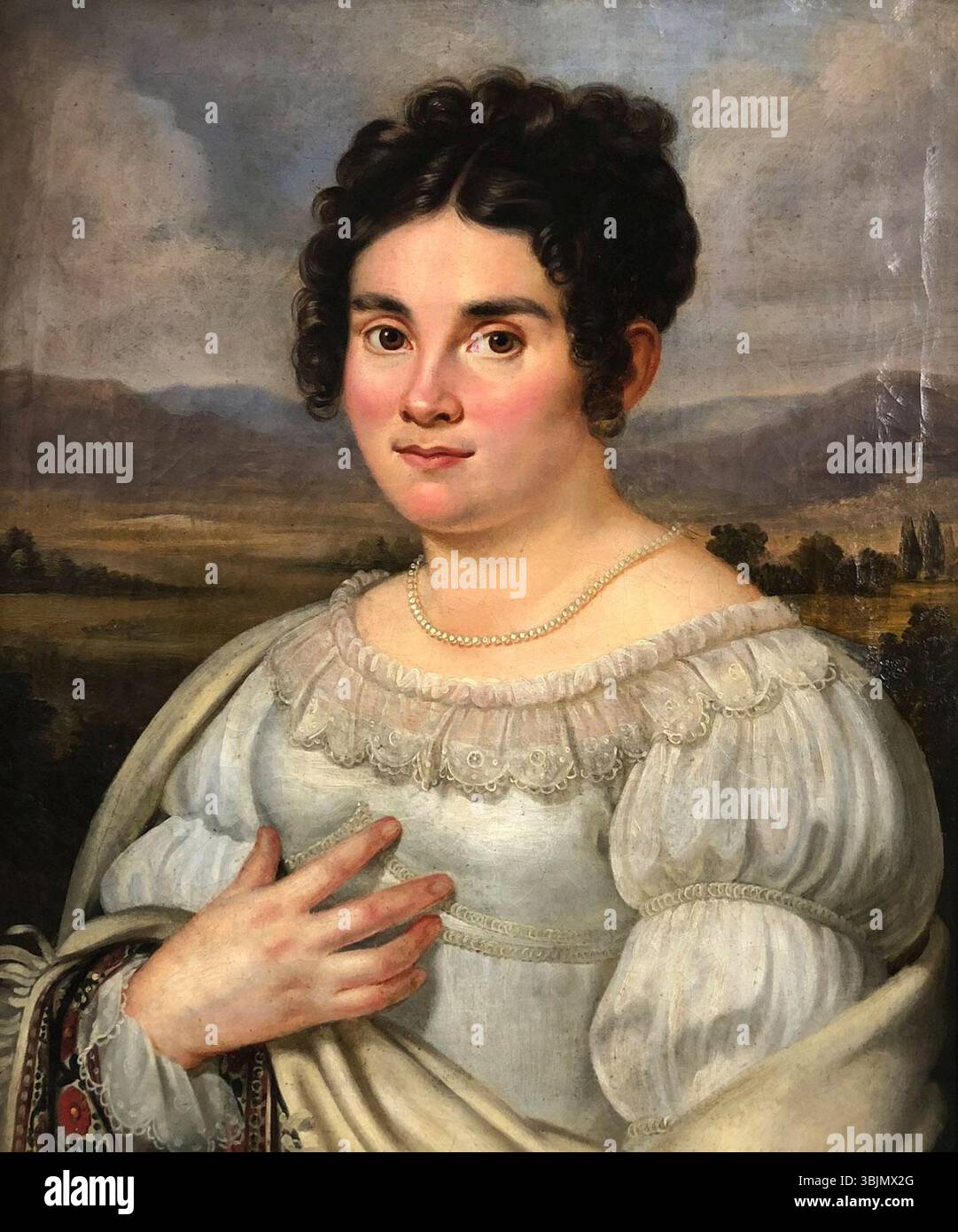 *Portrait of Marianne von Willemer* by Franz Hubert Müller, circa 1816 ...