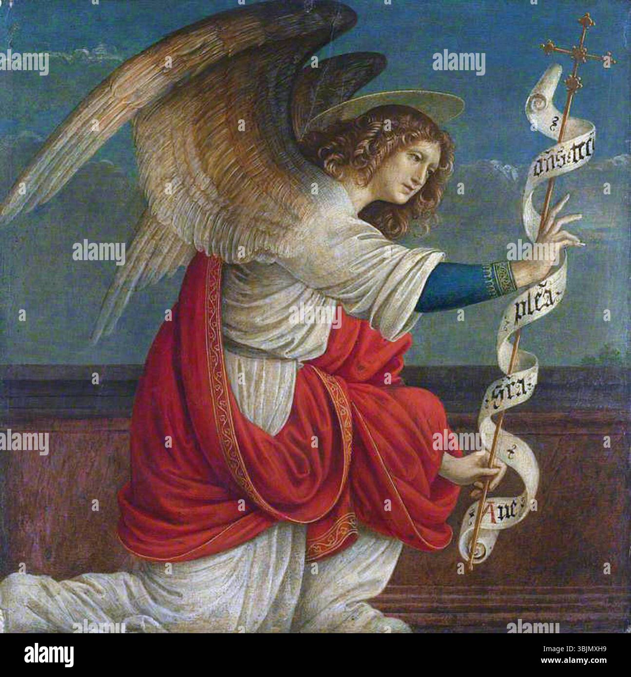 'The Annunciation, The Angel Gabriel' by Gaudenzio Ferrari is a ...