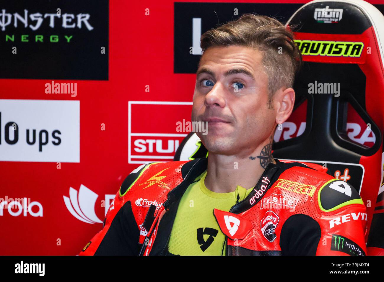 Alvaro Bautista of Aruba.it Racing - Ducati with Ducati Panigale V4R ...
