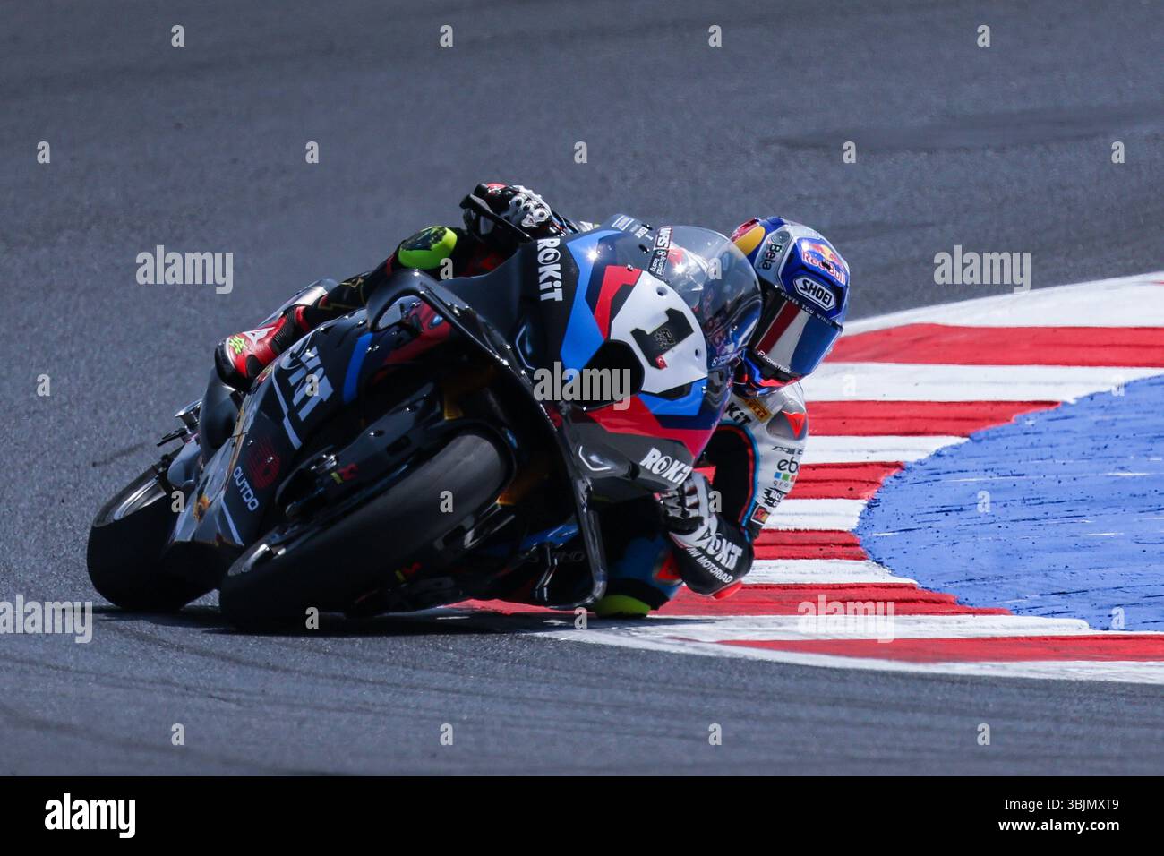 Toprak Razgatlioglu of Rokit BMW Motorrad WorldSBK Team with BMW M 1000 ...