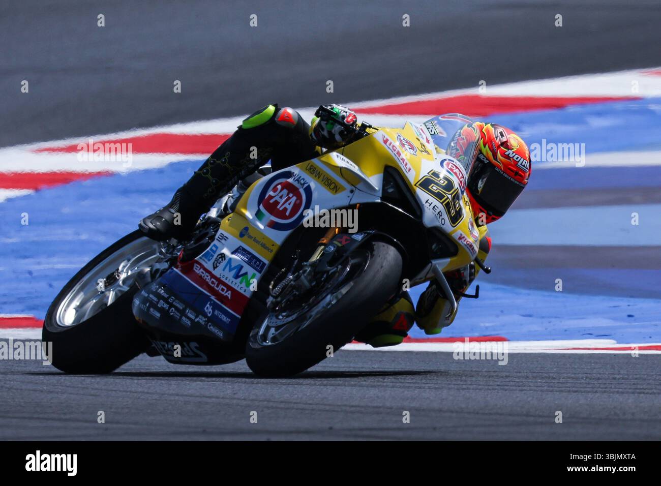 Andrea Iannone of Tem Pata Go Eleven with Ducati Panigale V4R during ...