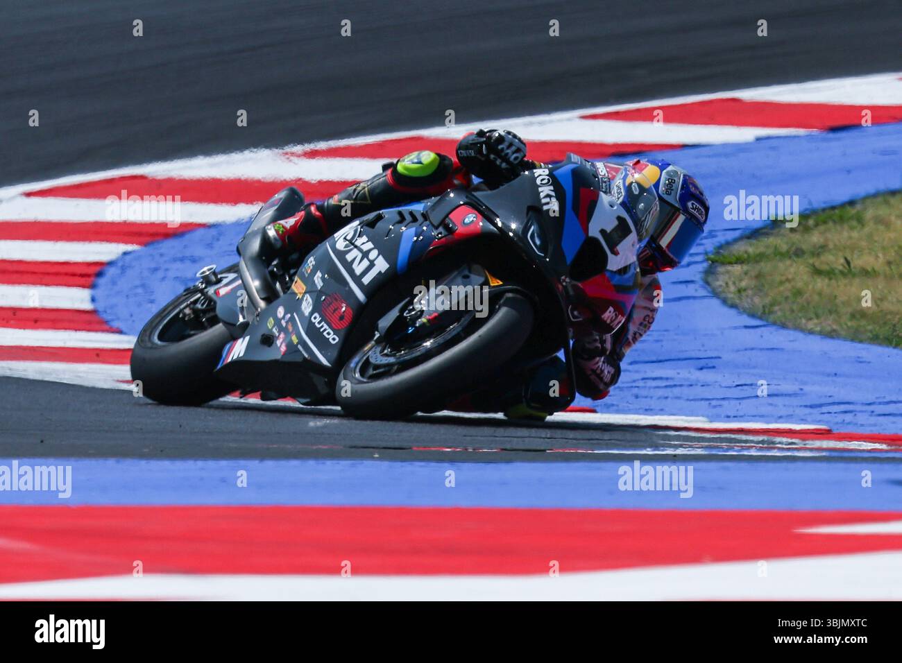 Toprak Razgatlioglu of Rokit BMW Motorrad WorldSBK Team with BMW M 1000 ...