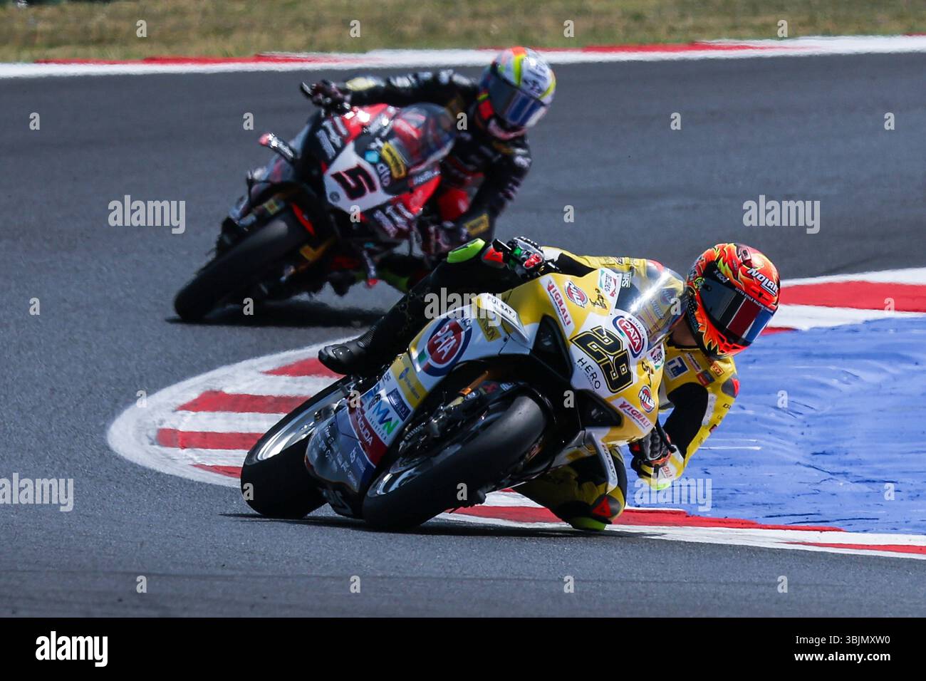 Andrea Iannone of Tem Pata Go Eleven with Ducati Panigale V4R during ...