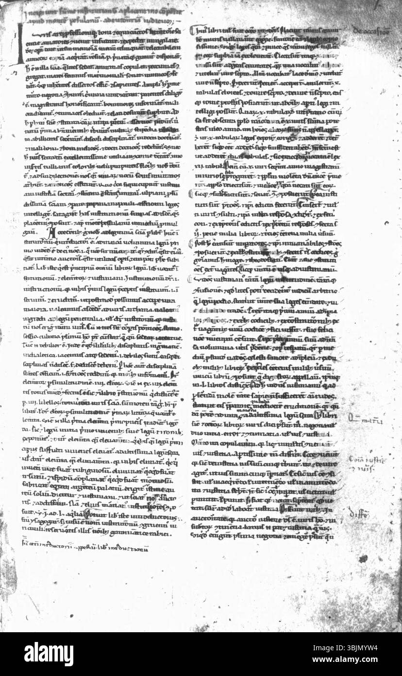 'Summa Institutionum' by Placentinus is a 13th-century Latin manuscript ...