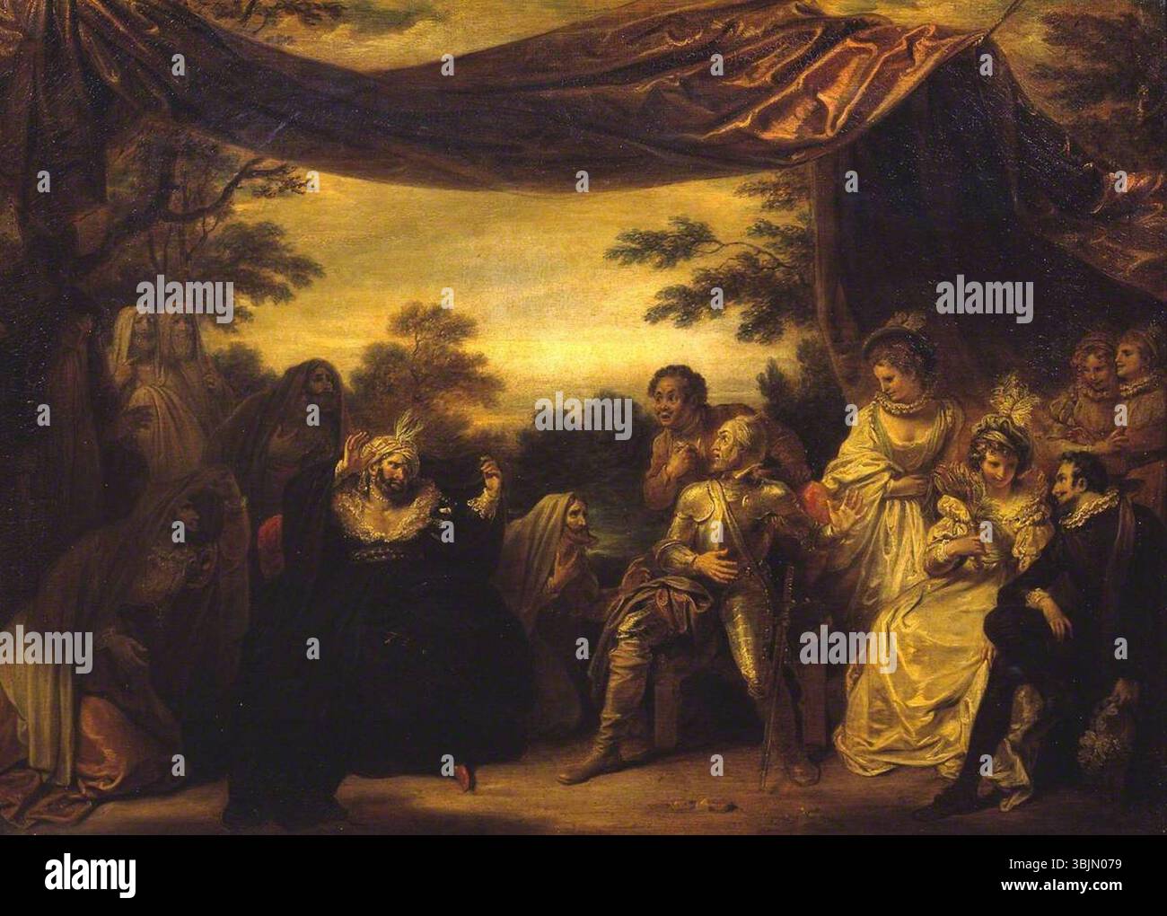 Smirke, Robert; The Afflicted Matron, the Countess Trifaldi, from 'Don ...