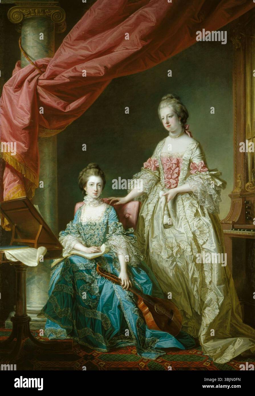 Francis Cotes’ 1767 oil on canvas portrait features Princess Louisa and ...