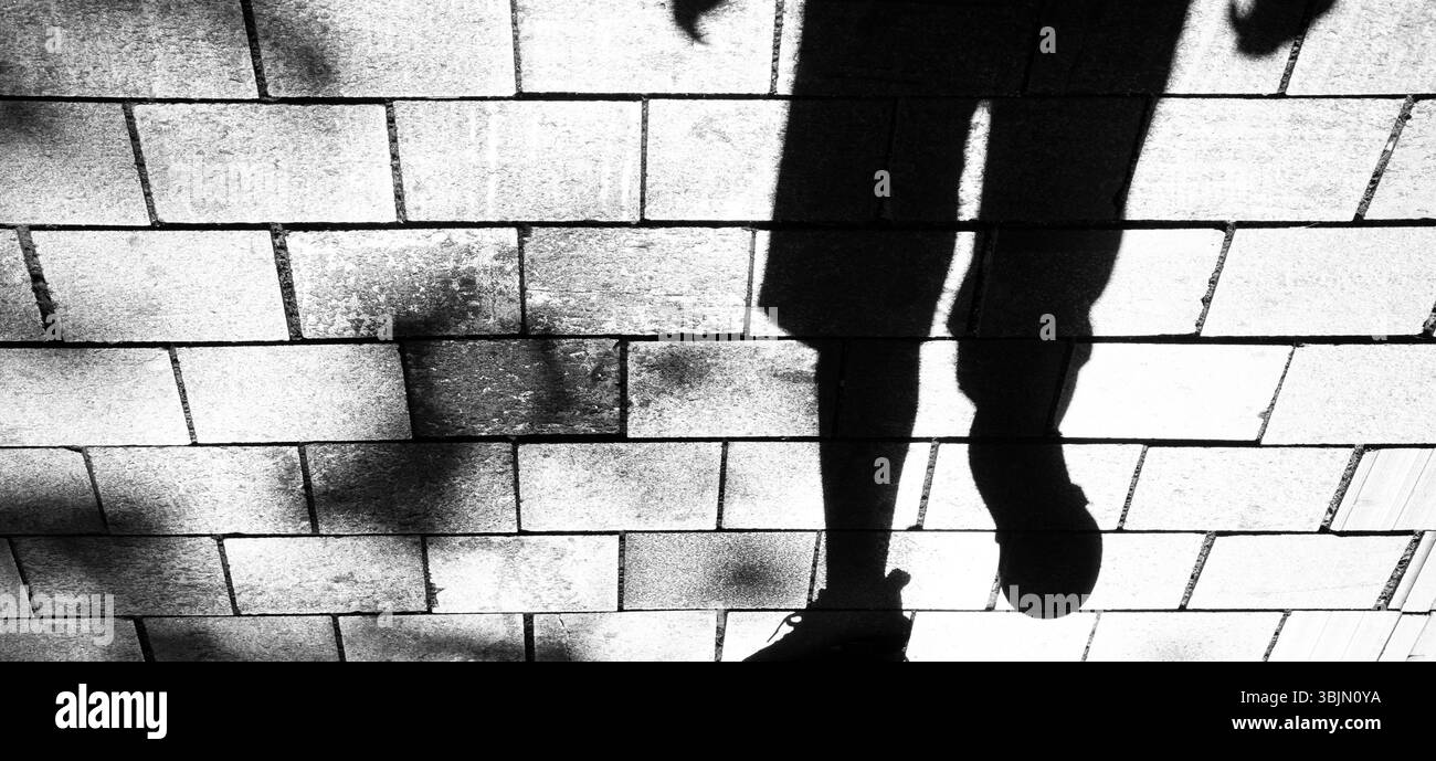 Pavement black white geometric Black and White Stock Photos & Images ...