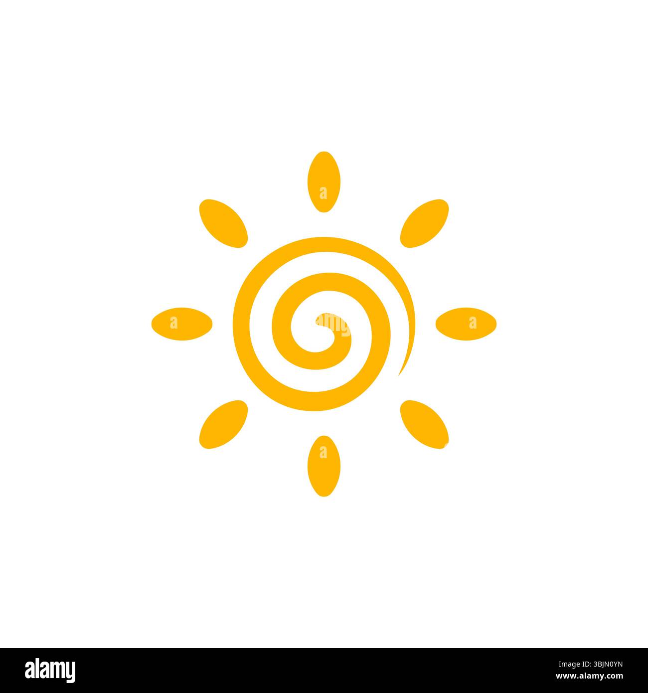 June sunny morning Stock Vector Images - Alamy