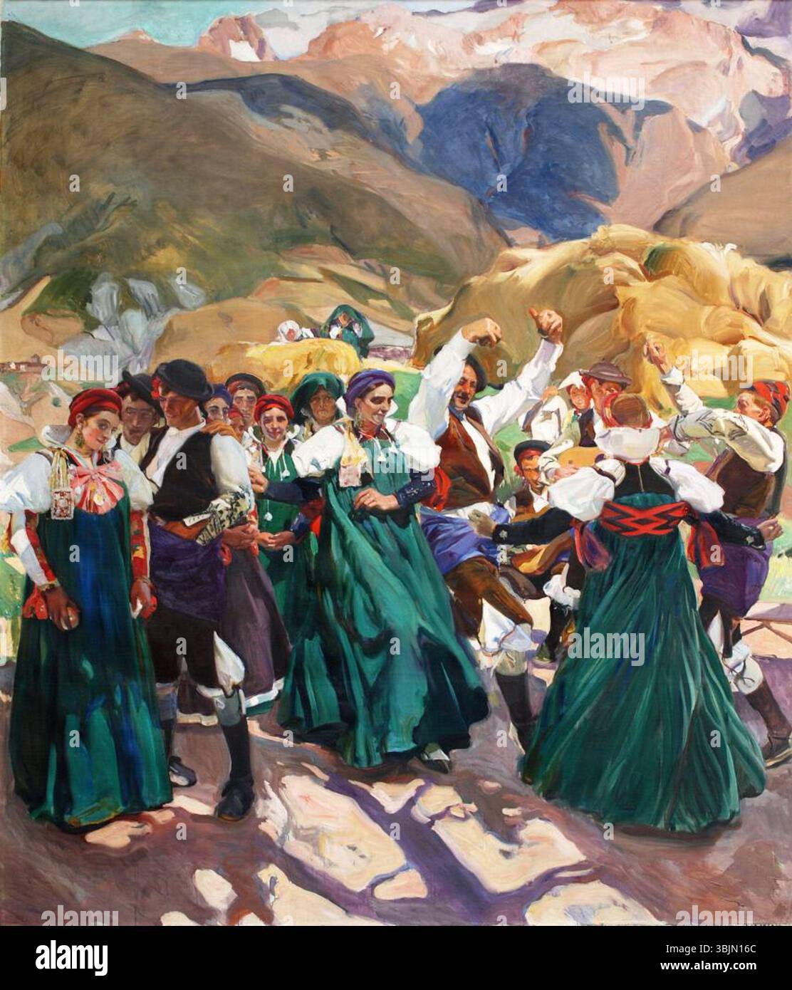 'Vision of Spain: Aragón' (1914) by Joaquín Sorolla portrays the ...