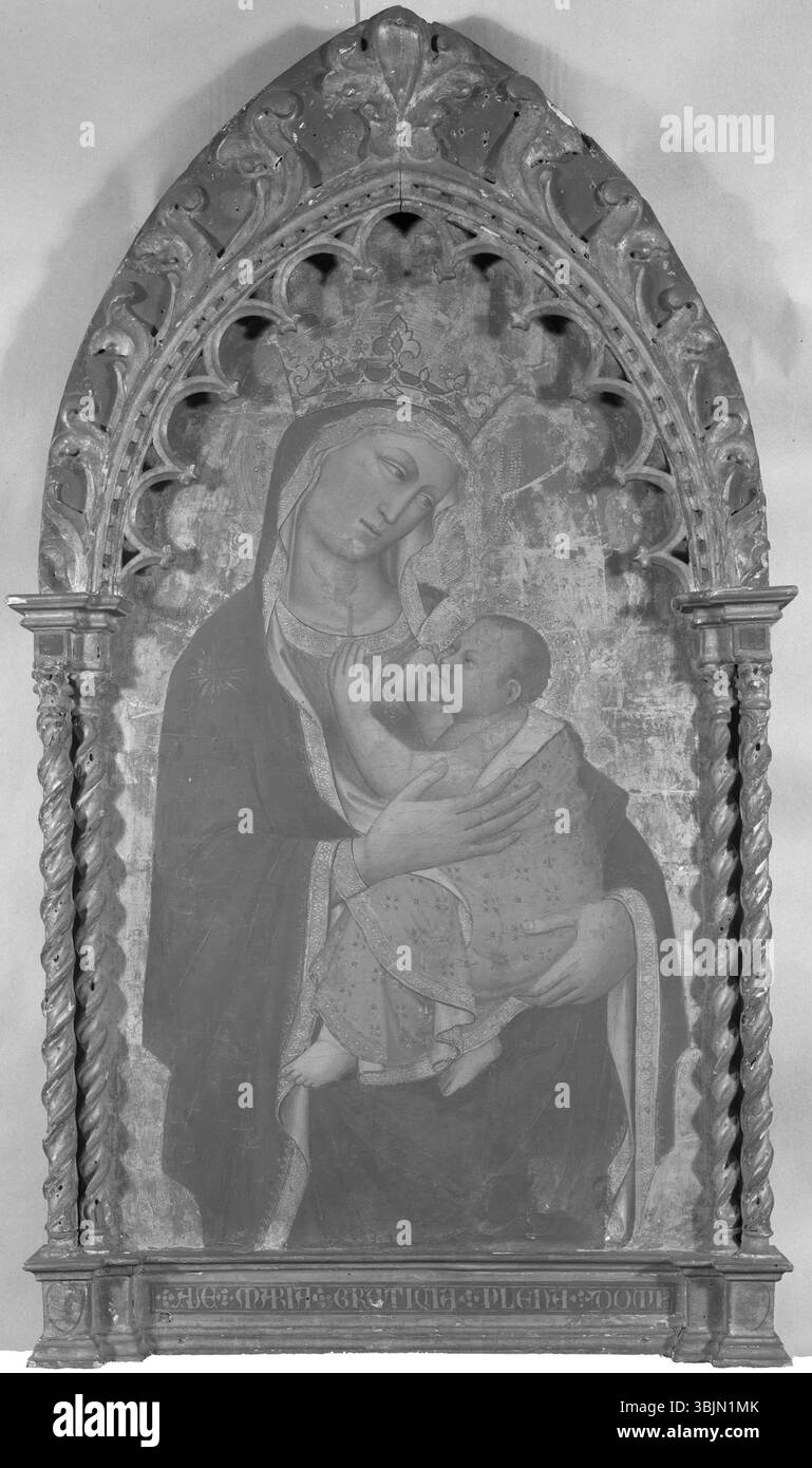 'Madonna and Child' by Niccolò di Pietro Gerini, painted between 1368 ...