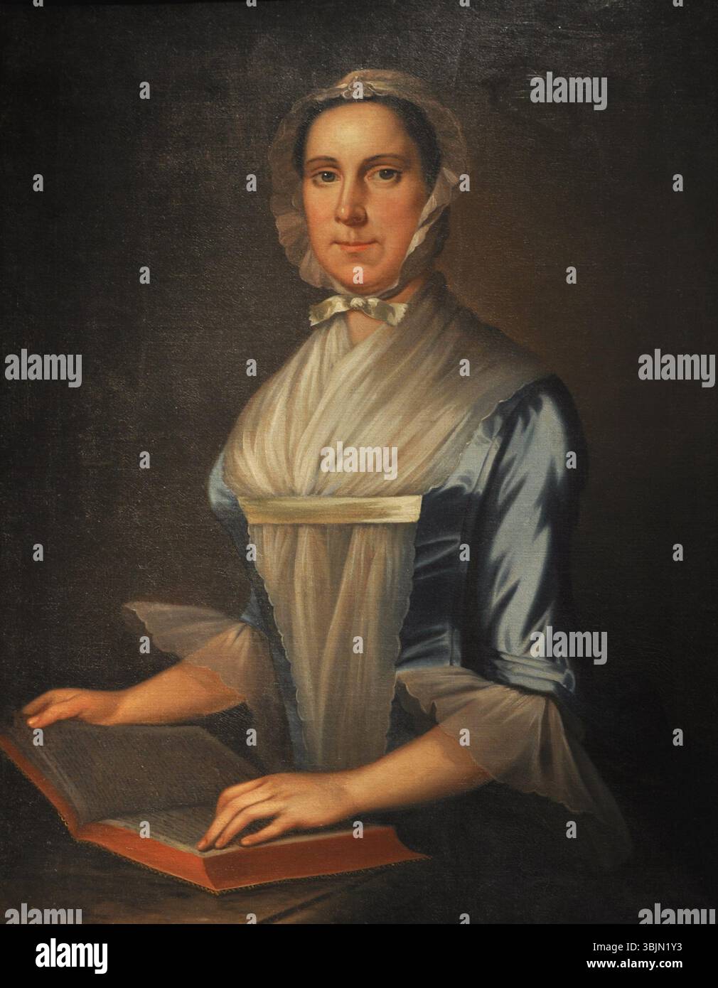 The portrait of Jane Bolling Randolph (1703–1766) by John Wollaston the ...