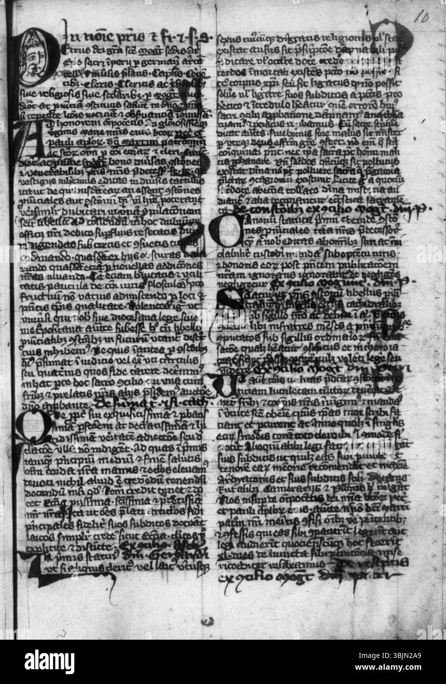 Library preserved manuscript Black and White Stock Photos & Images - Alamy