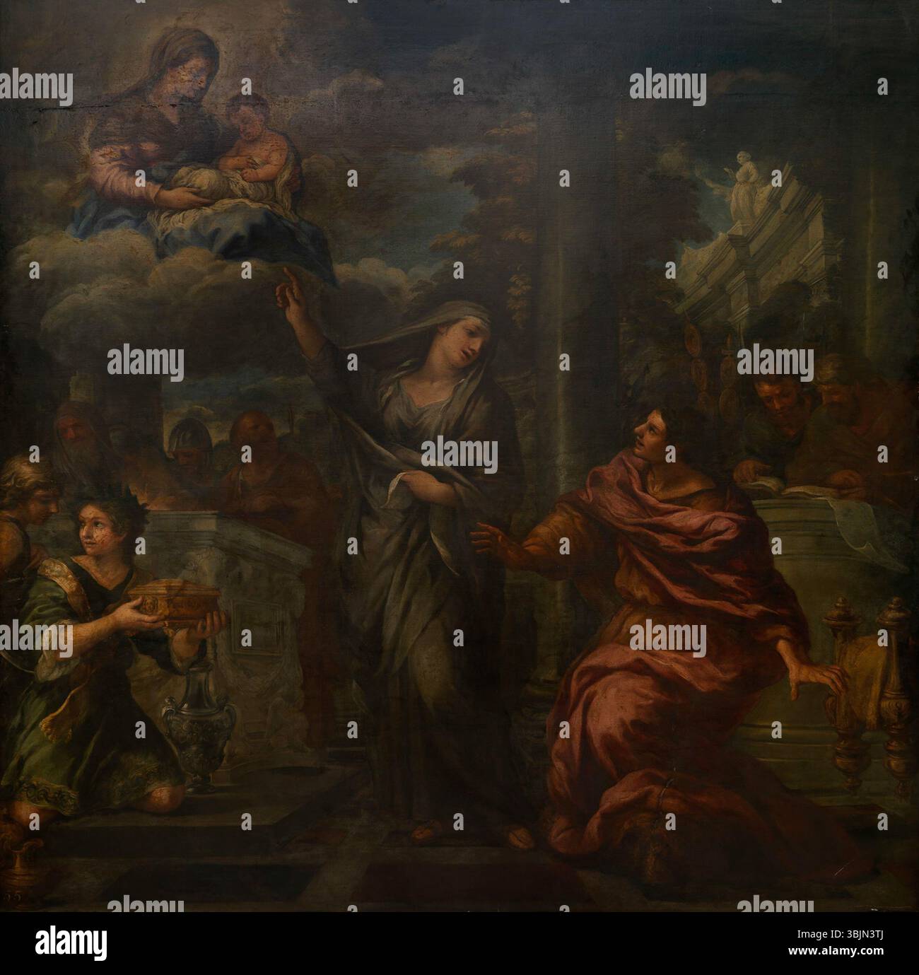 Pietro da Cortona’s 'Augustus and the Tiburtine Sibyl' (circa 1660-1669 ...