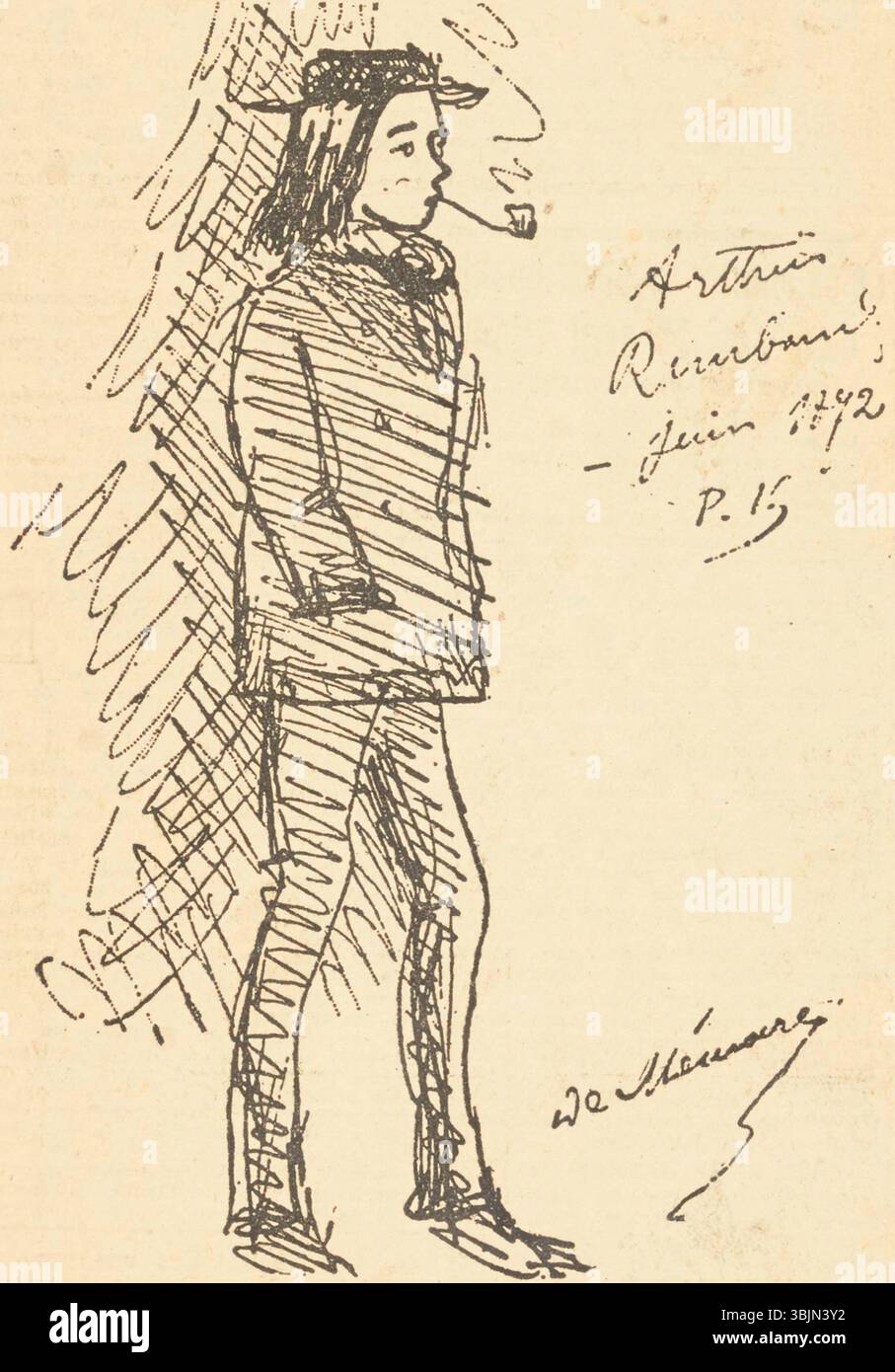 Arthur rimbaud and paul verlaine hi-res stock photography and images ...