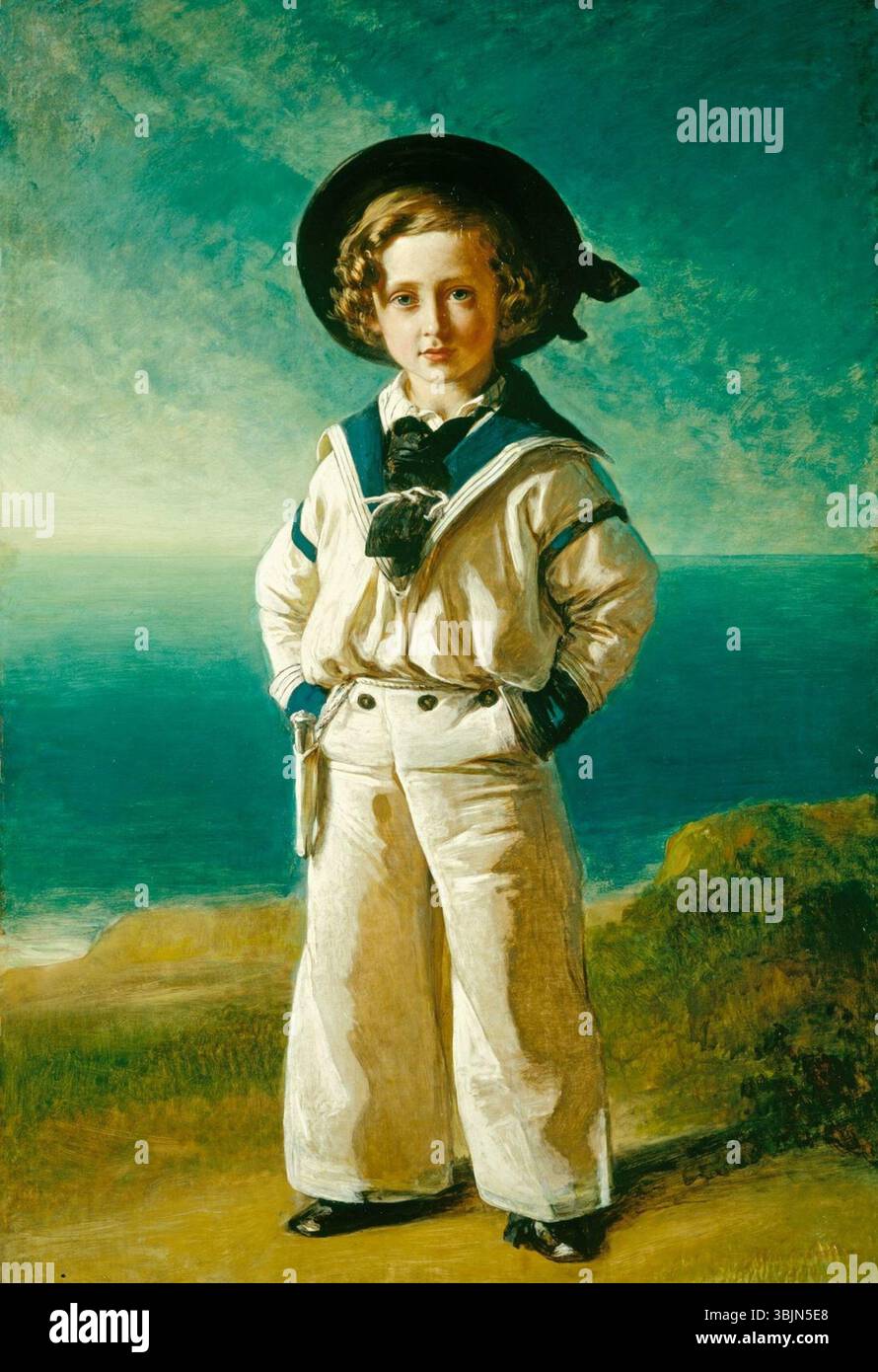 Franz Xaver Winterhalter’s portrait of Albert Edward, Prince of Wales ...