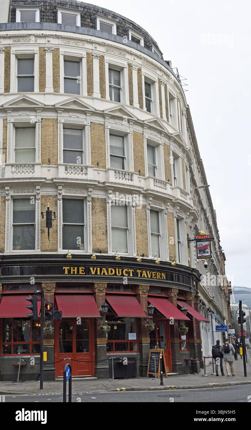 The Viaduct Tavern, Holborn Viaduct, Newgate, London, United Kingdom ...
