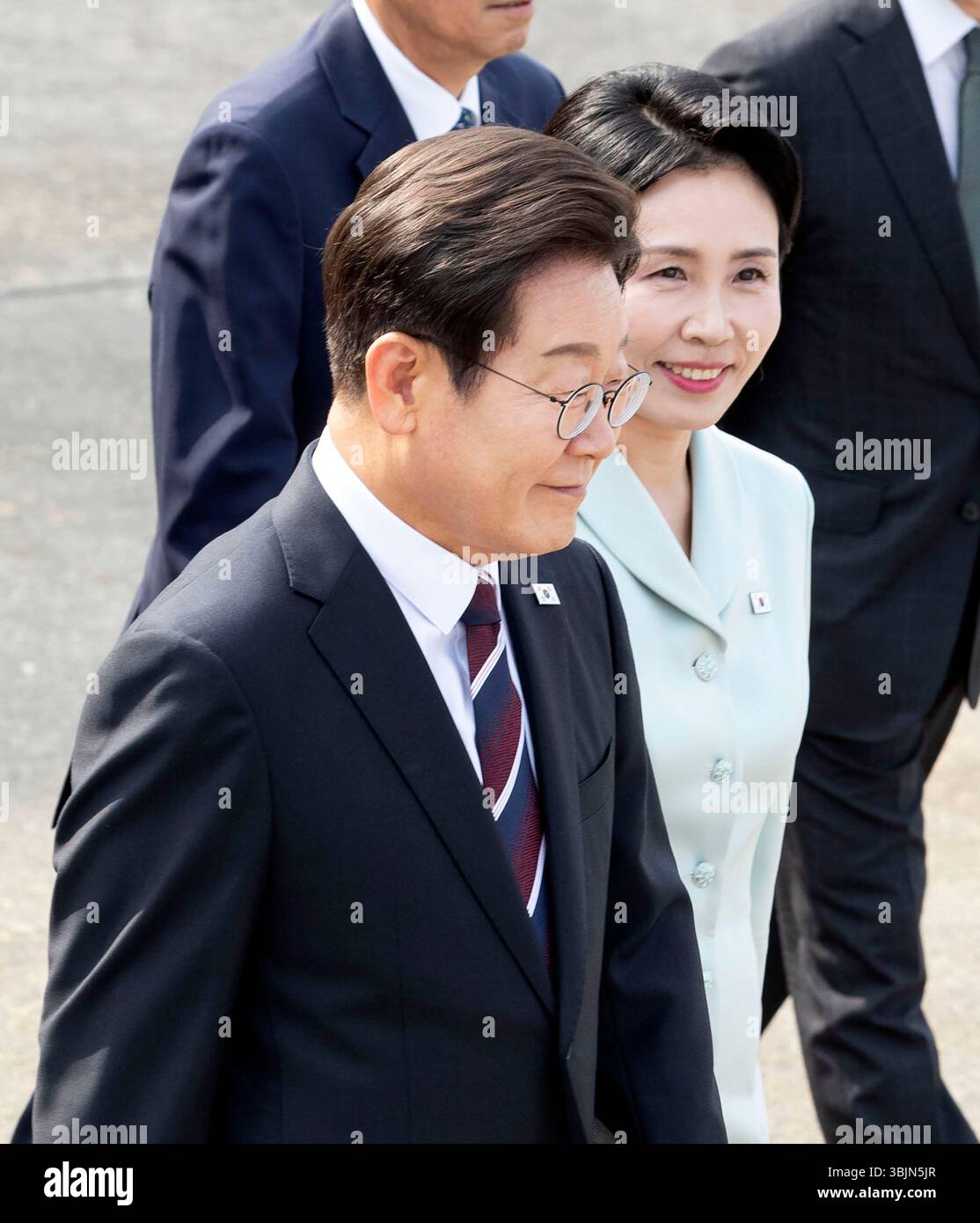 Seoul, South Korea. 16th June, 2025. South Korean President Lee Jae ...