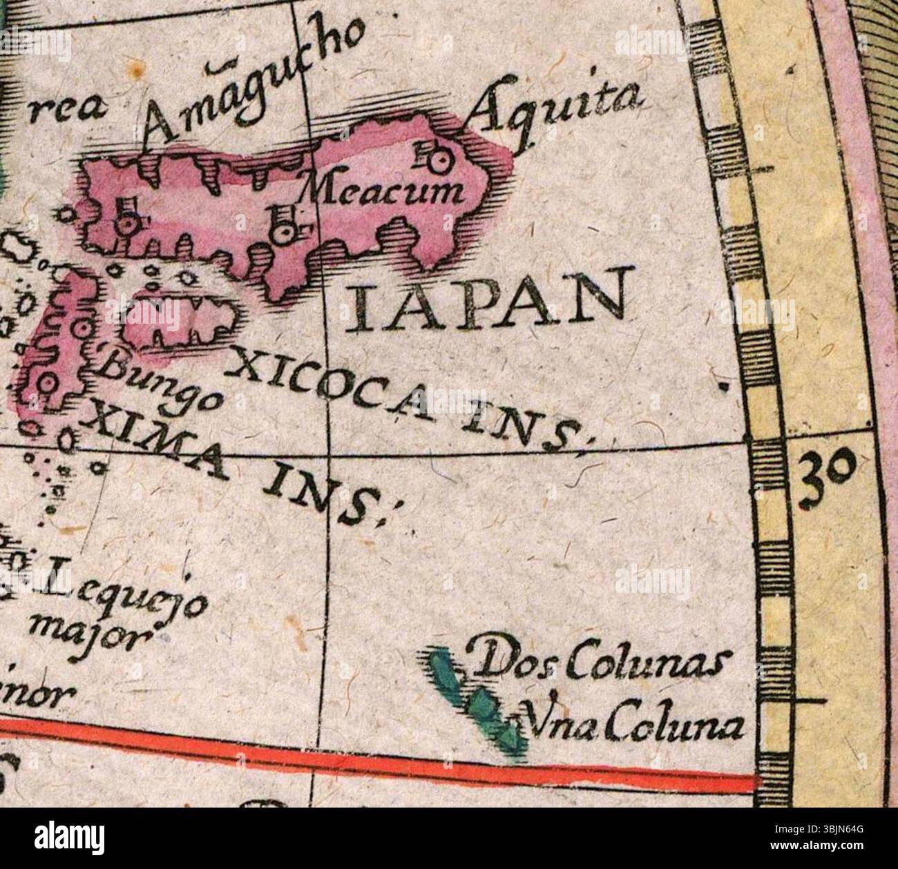Petrus Plancius’s 1594 double-hemisphere world map features detailed cartography, including a ...