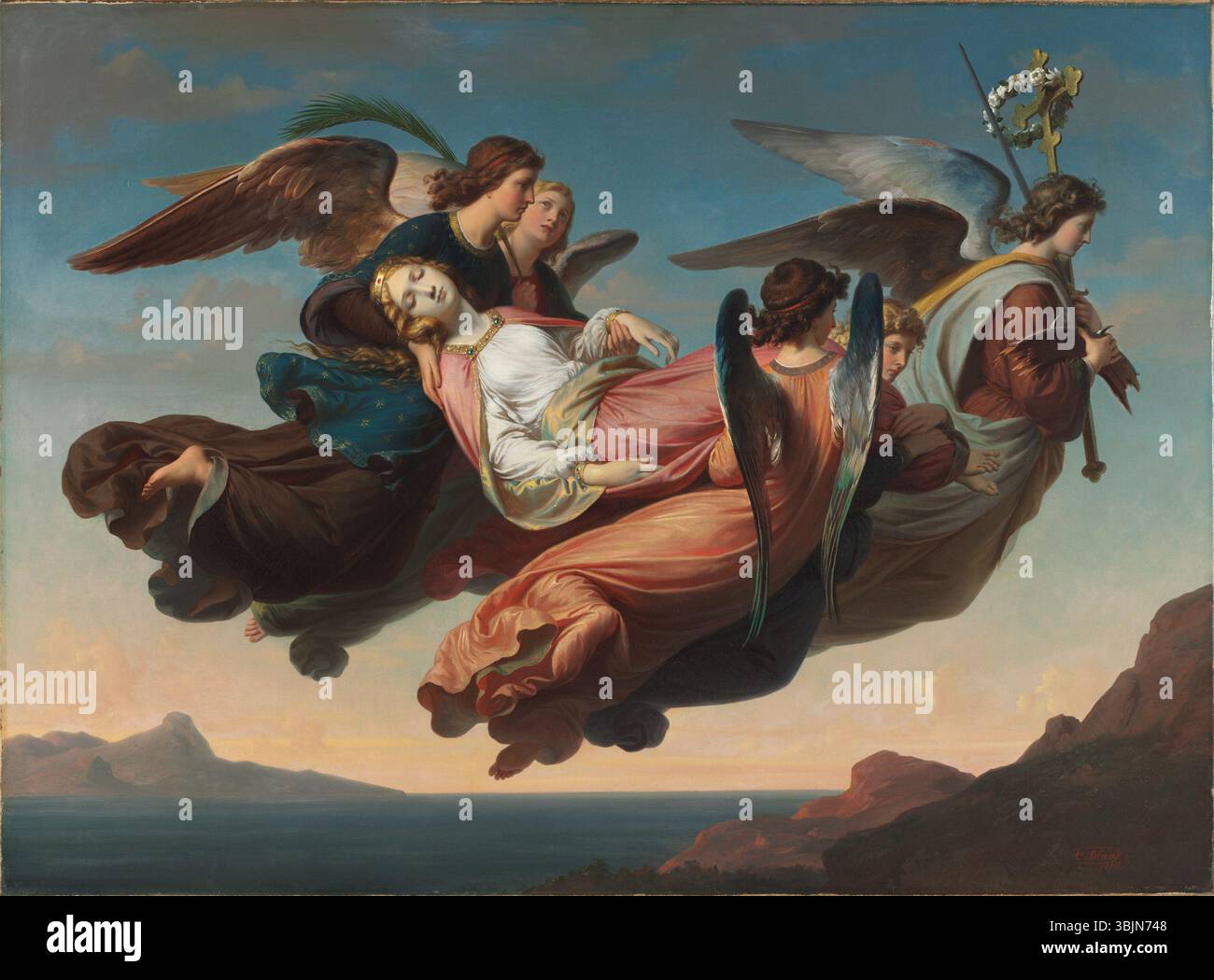 'The Miraculous Translation of the Body of Saint Catherine of ...