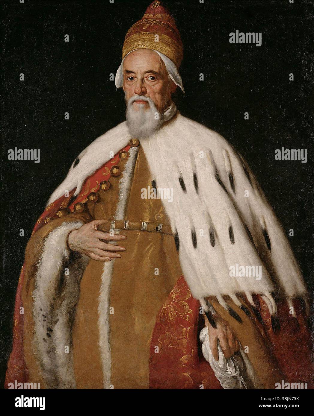 Doge francesco erizzo 1631 bernardo strozzi hi-res stock photography ...