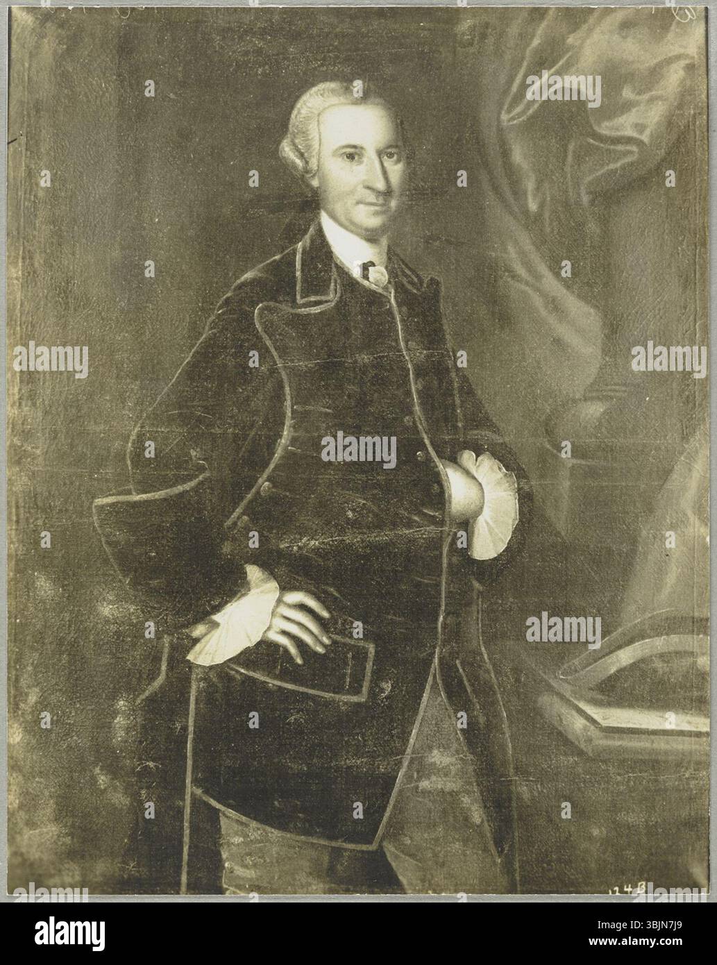 John Hesselius’s 1748 oil painting of Daniel Jenifer portrays the 18th ...