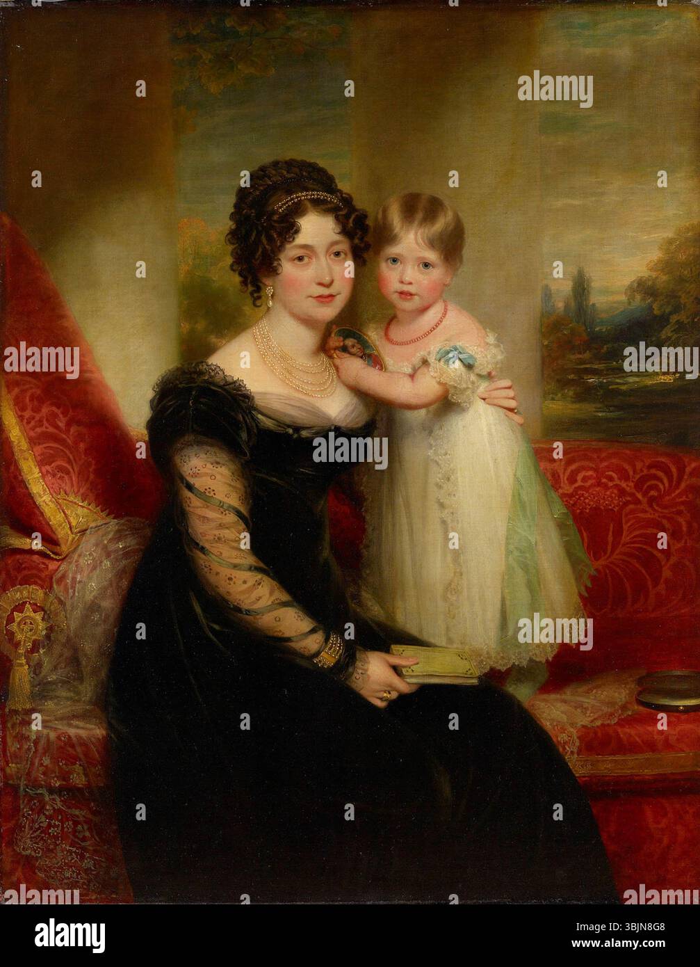 Sir William Beechey (1753–1839) painted Victoria, Duchess of Kent (1786 ...