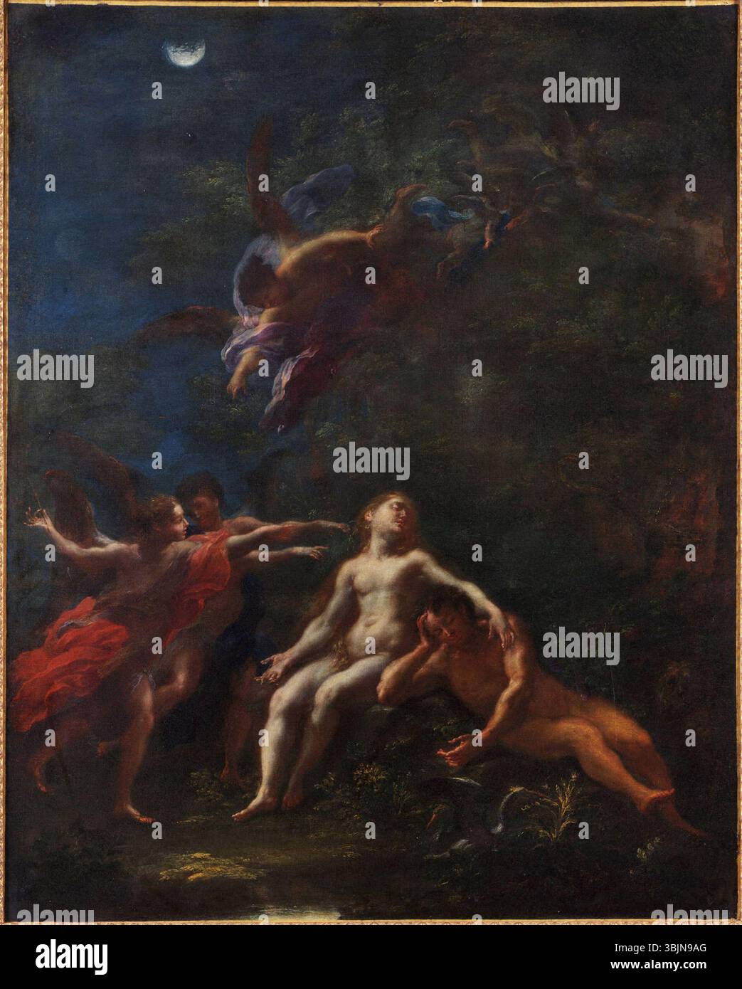 Giacomo del Po’s 'Sleep of Adam and Eve' depicts the biblical figures ...