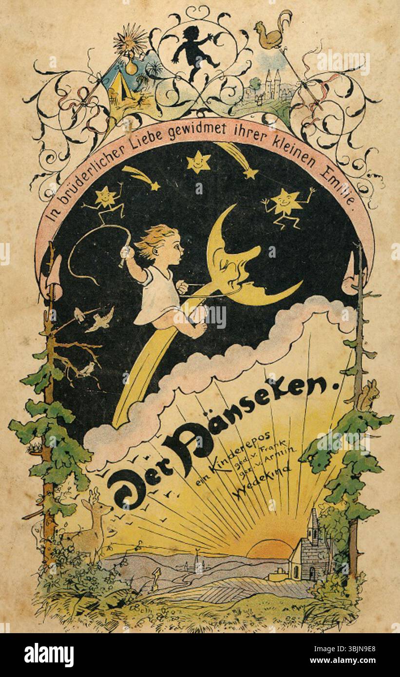 Armin Wedekind’s 1896 drawings accompany Frank Wedekind’s 'Der Hänseken ...
