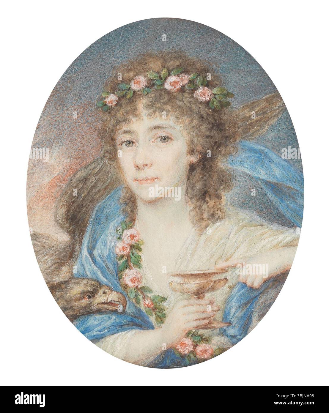 *Portrait of Marie Francoise de Baudry* (circa 1795) attributed to ...