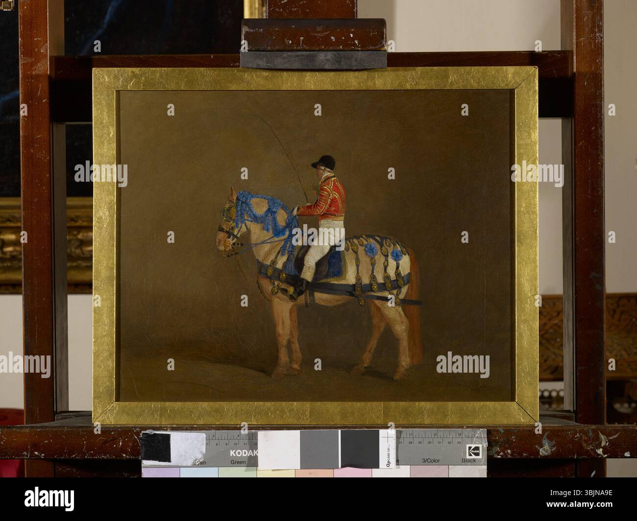 'Star' (1831) by Richard Barrett Davis is an oil painting of a horse ...