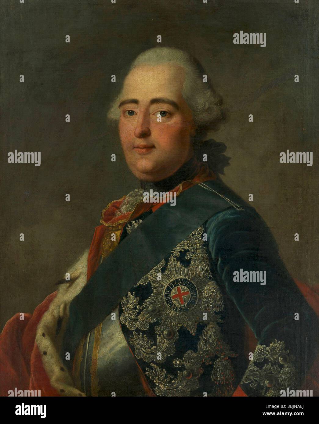 Johann Heinrich Tischbein the Elder's 1760 oil painting of Friedrich II ...