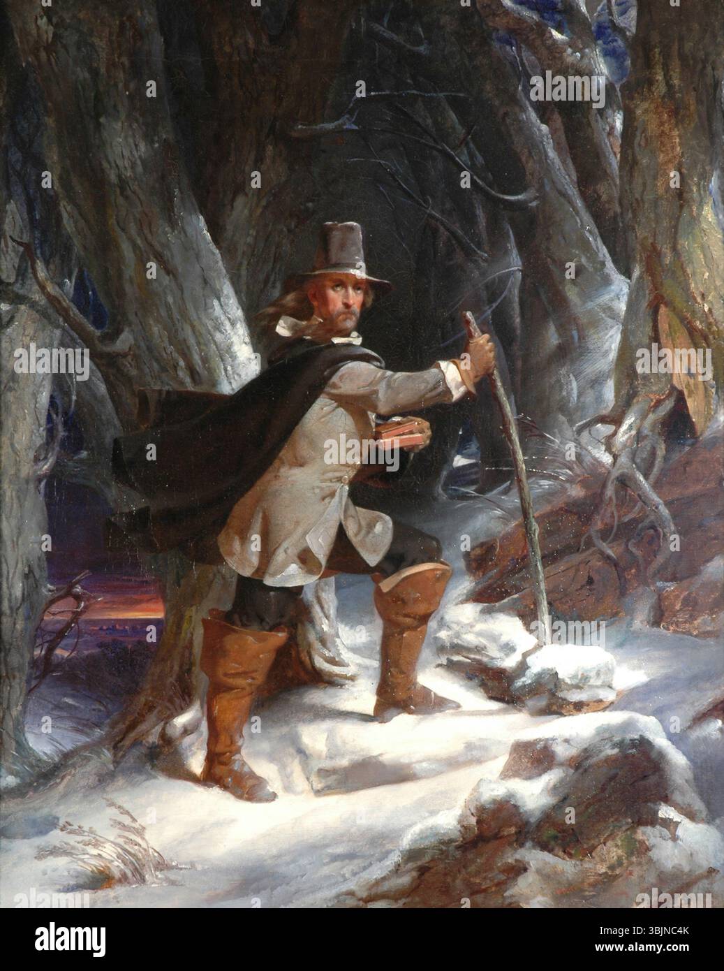 'The Banishment of Roger Williams' (circa 1850) by Peter F. Rothermel ...