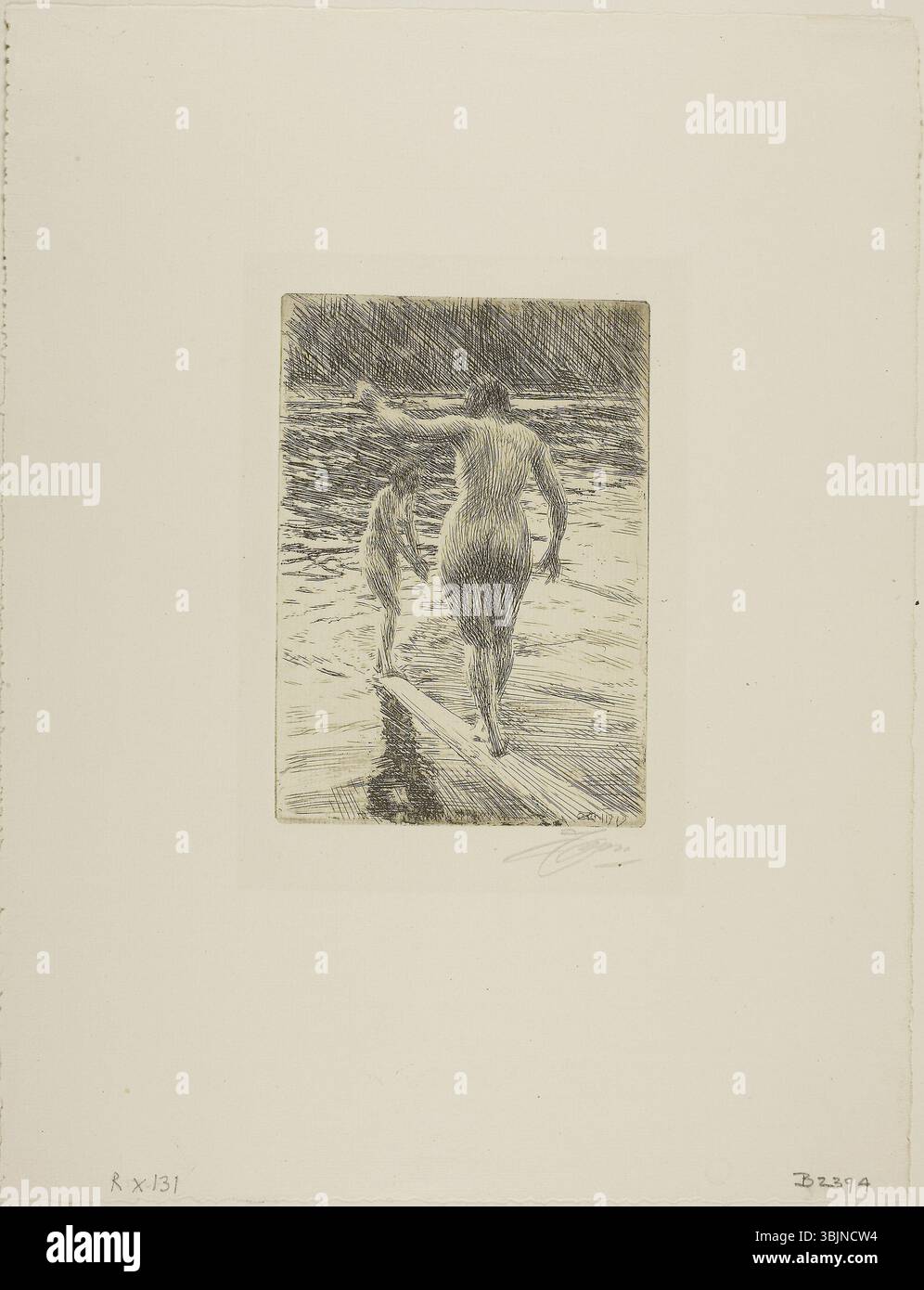 'Balance' by Anders Zorn, painted in 1950, emphasizes harmony in ...