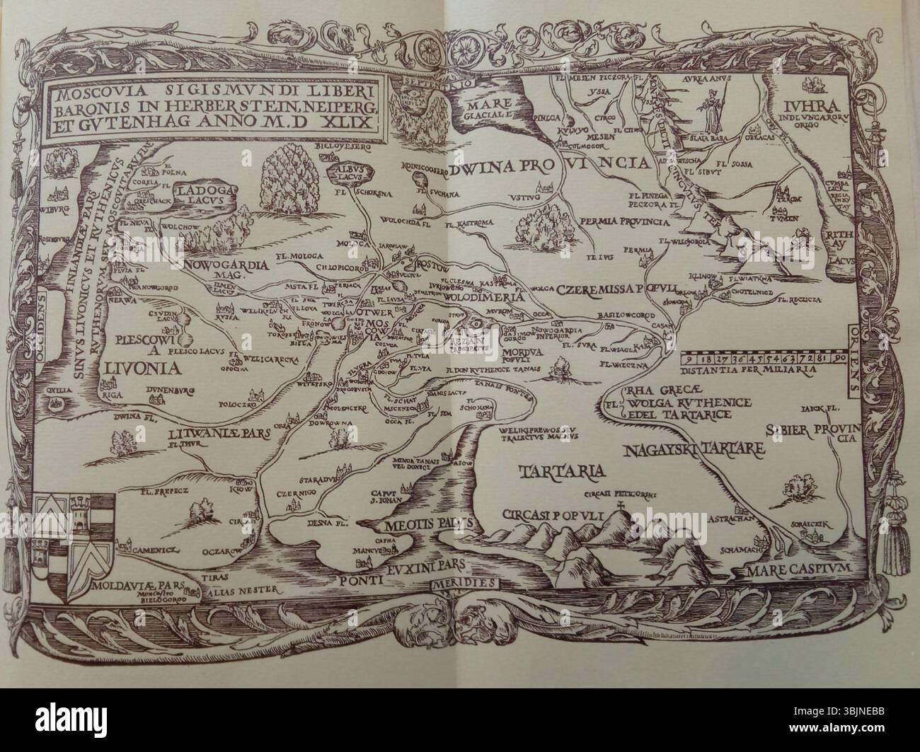 Herbersteins map hi-res stock photography and images - Alamy